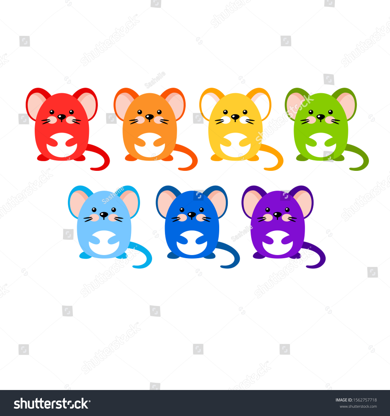 Colorful Mice