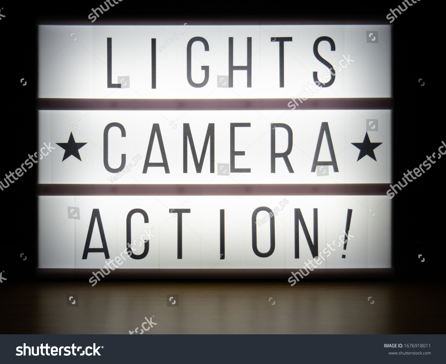 Lights Camera Action Background