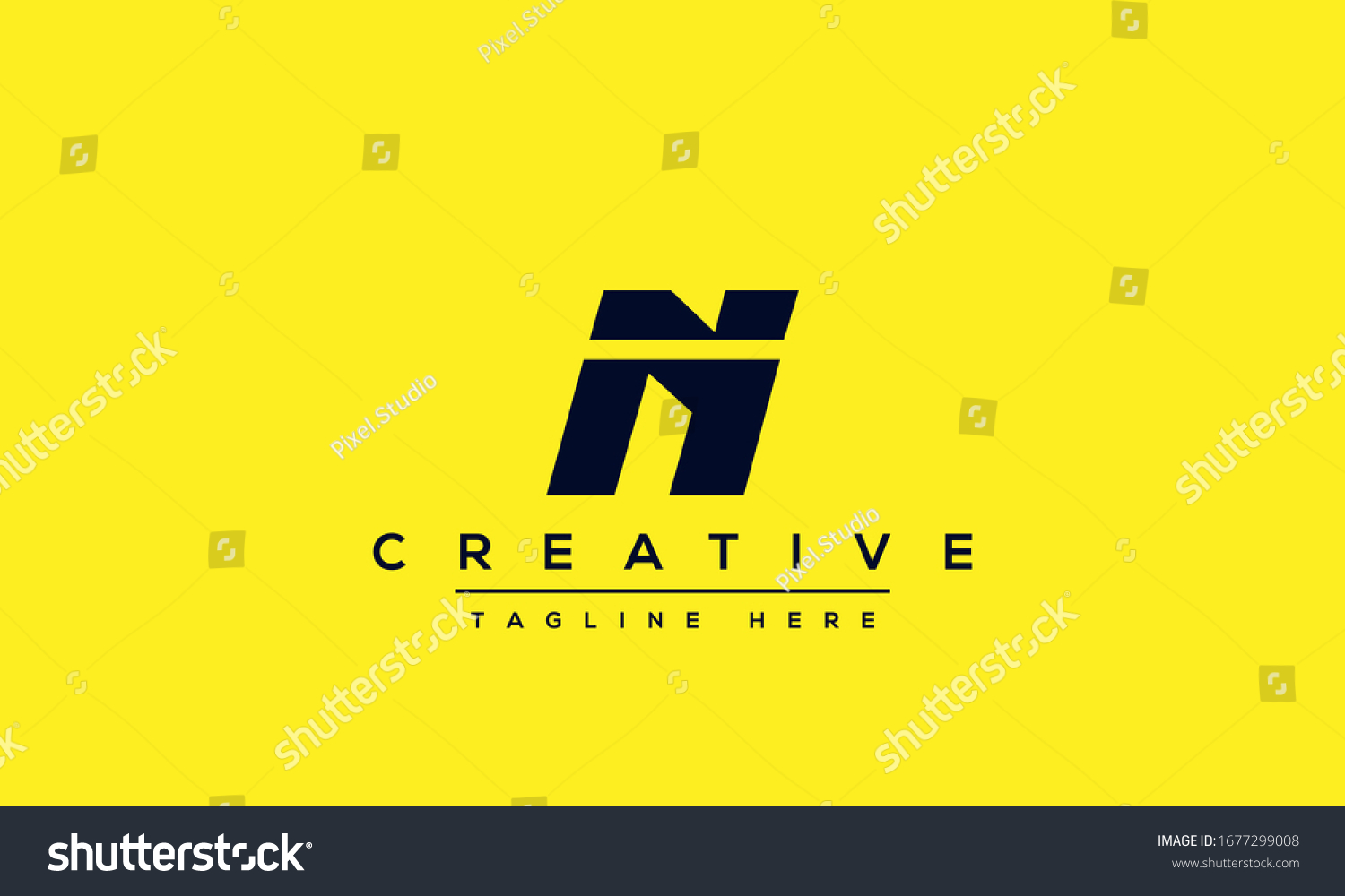 Modern Creative N Logo Design Template Stock Vector (Royalty Free) 1677299008 | Shutterstock