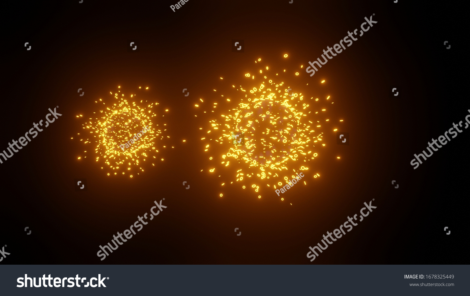 3d Model Render Particle System Physics Stock Illustration 1678325449 Shutterstock