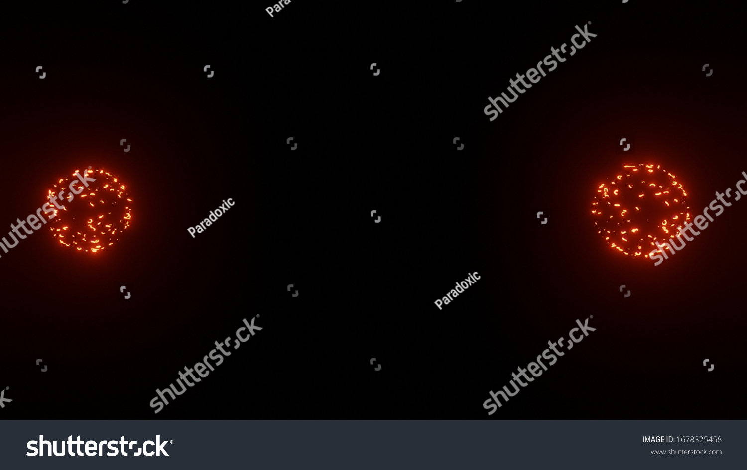3d Model Render Particle System Physics Stock Illustration 1678325458 Shutterstock