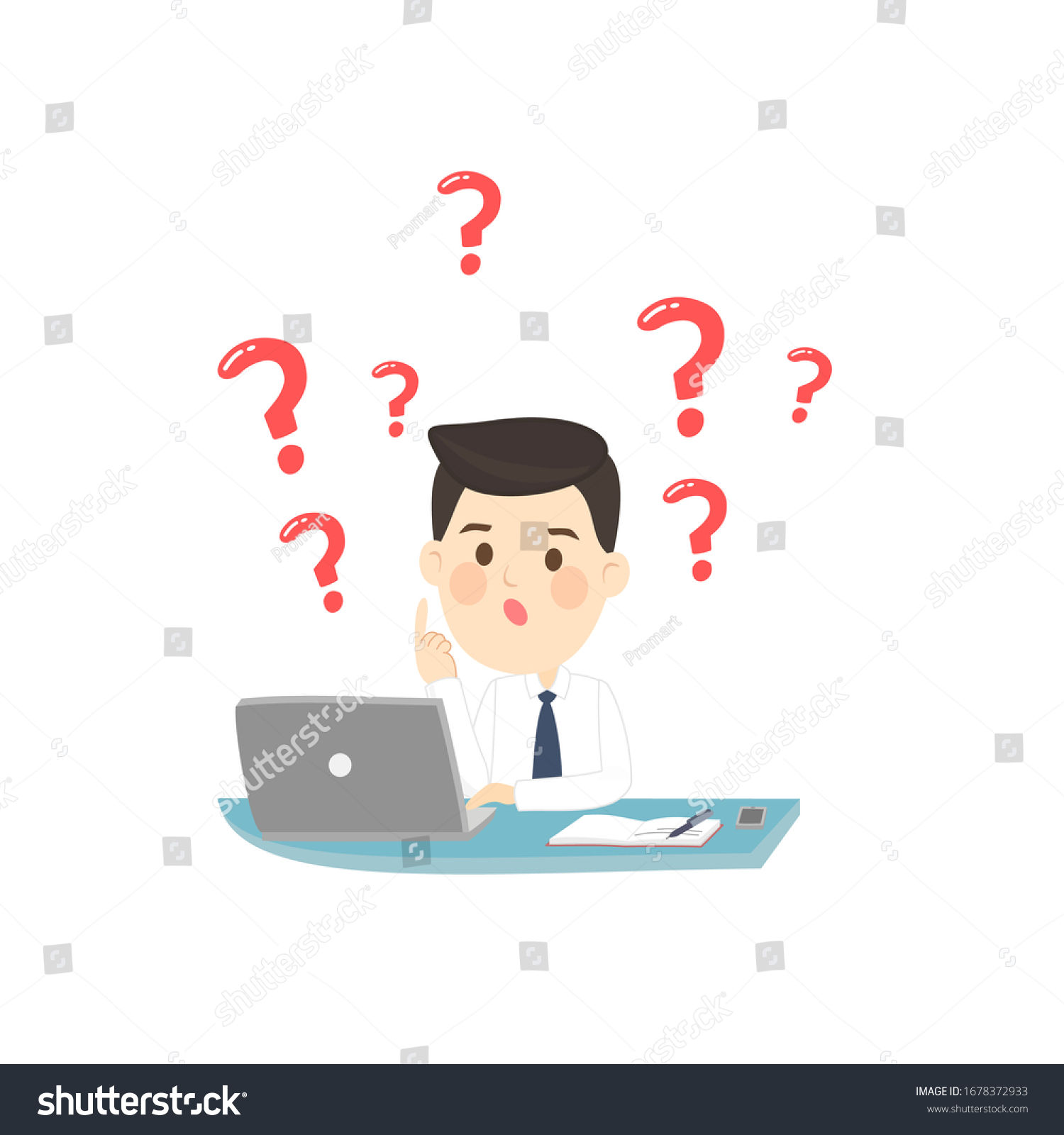 Cartoon Thai Students Learn Computer Vector Stock Vector (Royalty Free ...