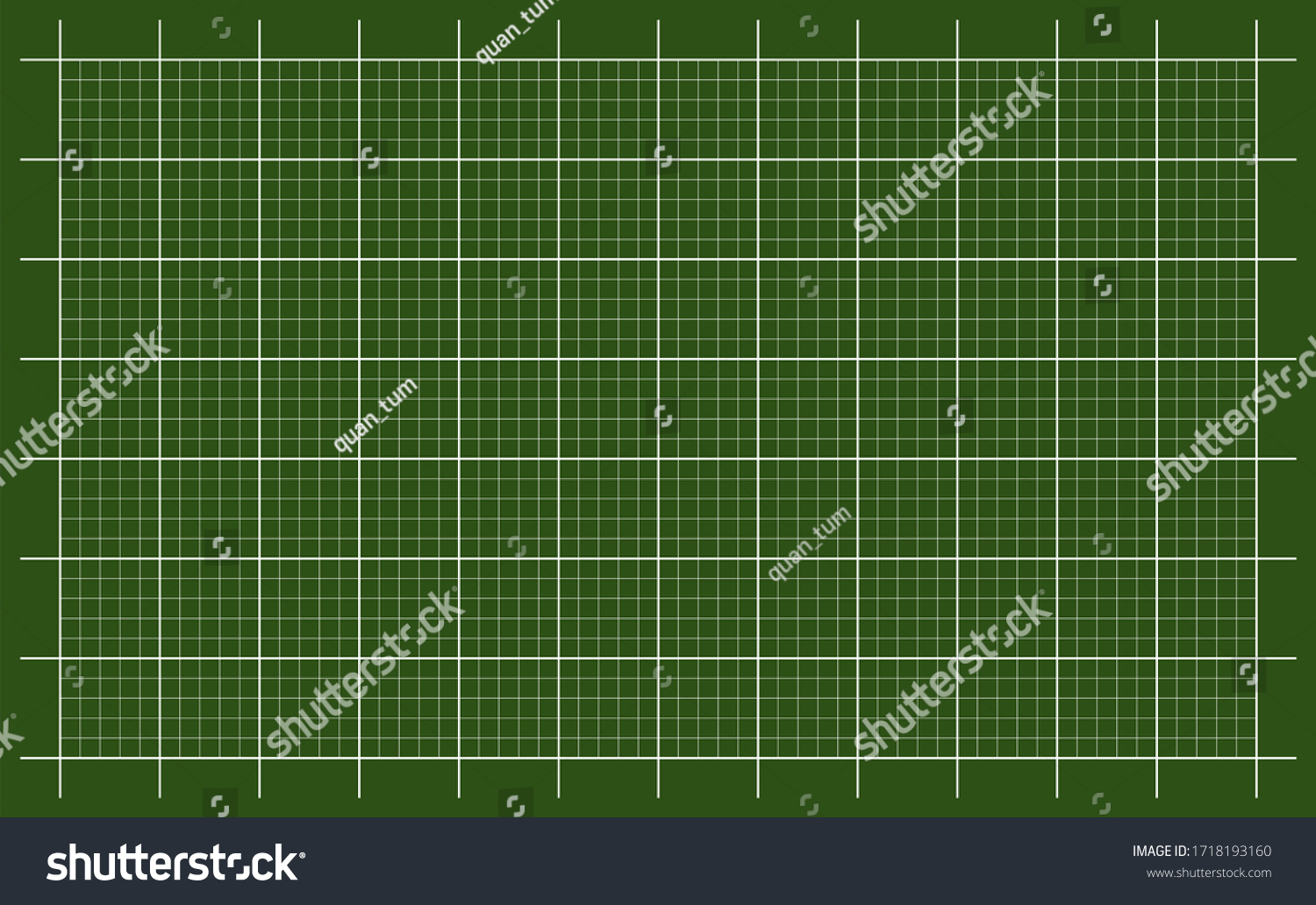 Cutting Mat Vector White Grid Green Stock Vector (Royalty Free ...