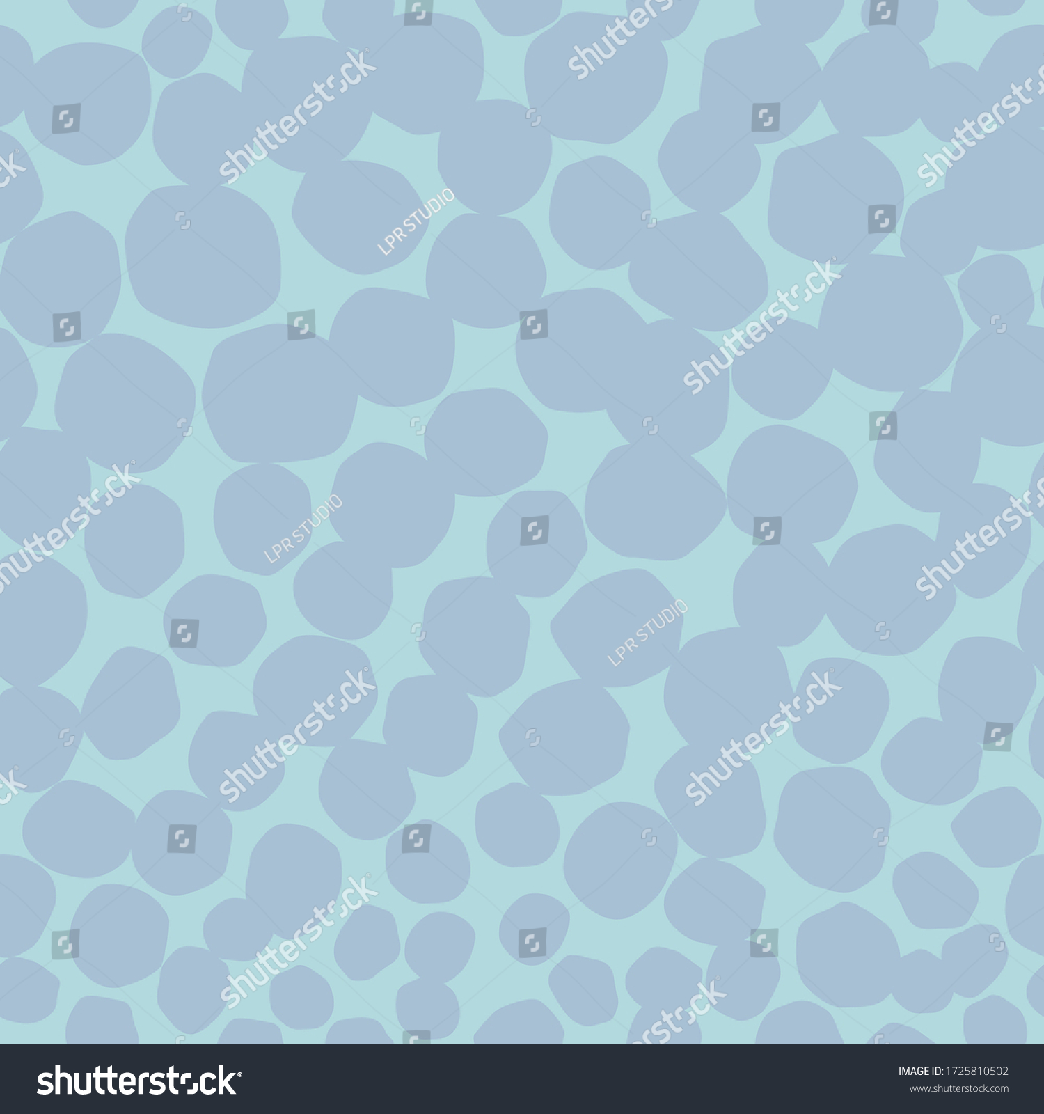 Spotty Circular Dot Vector Repeat Pattern Stock Vector (Royalty Free ...