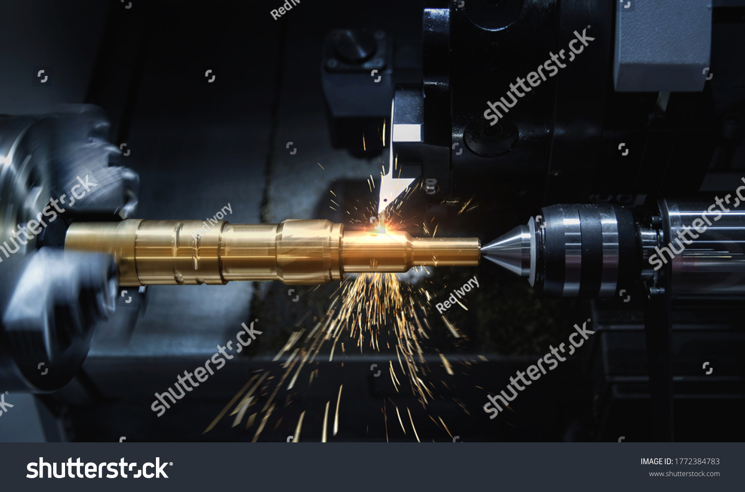 22,320 Cnc lathe machining 图片、库存照片和矢量图 | Shutterstock