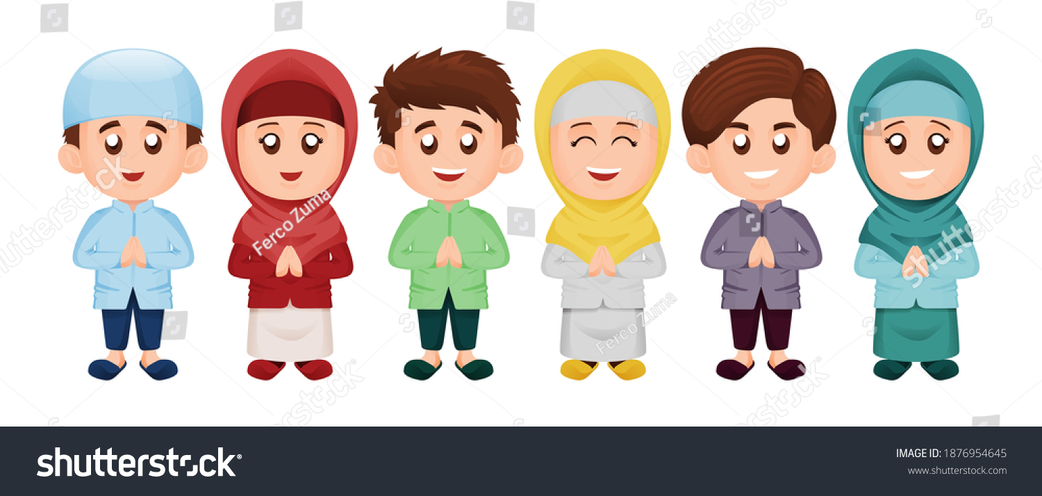 3,451 Muslim Little Girl Stock Vectors and Vector Art | Shutterstock