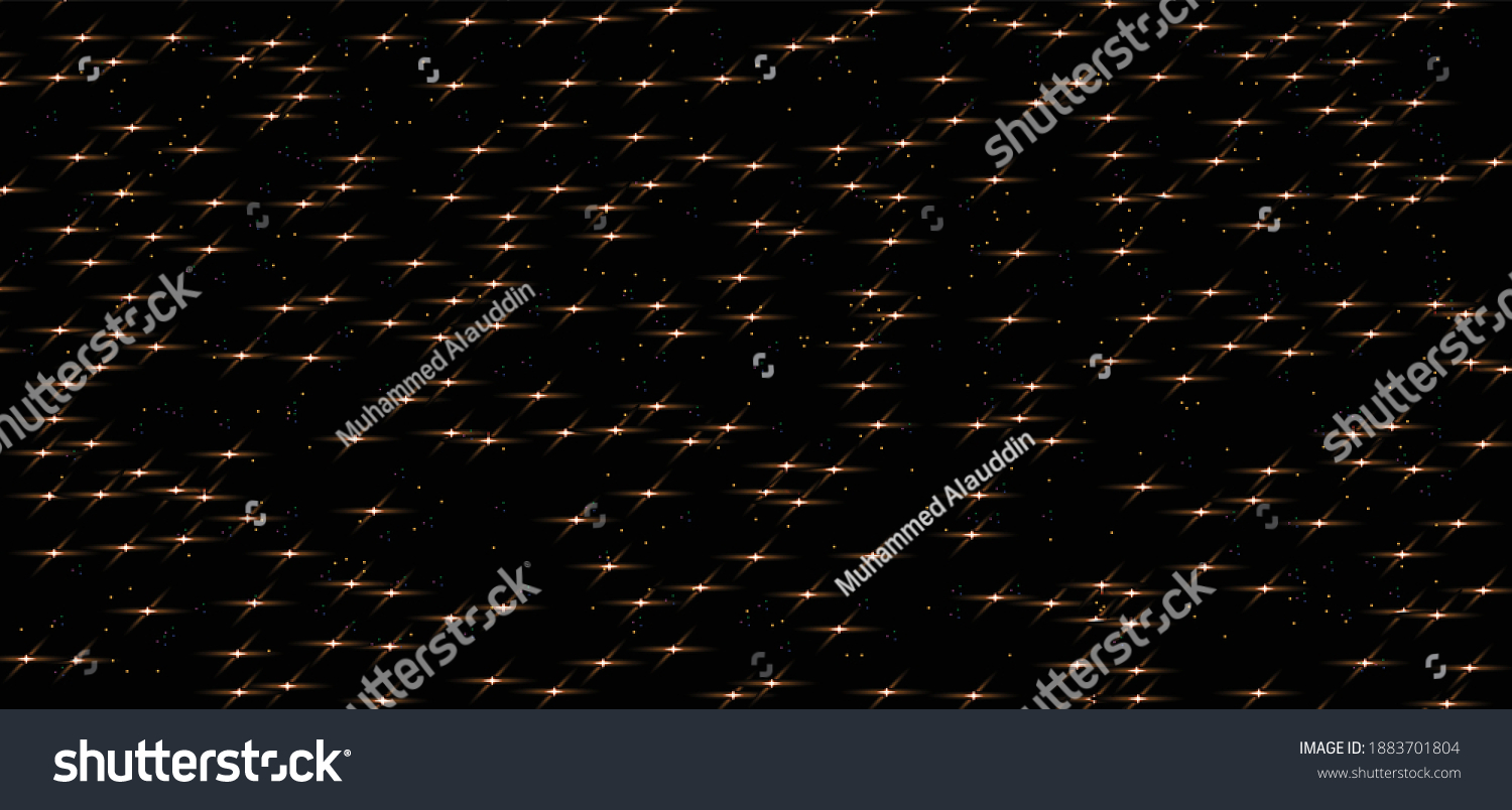 Awesome Sparkles Light Effect Background: เวกเตอร์สต็อก (ปลอดค่า ...