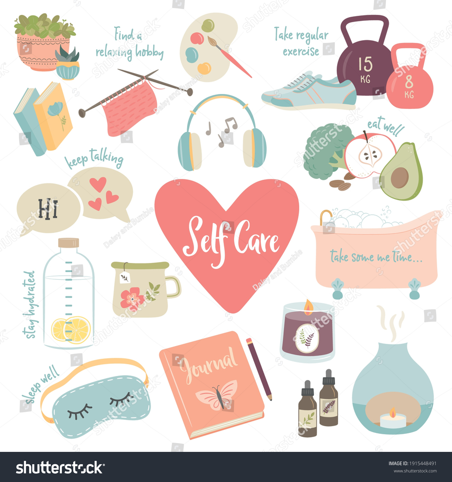2,106 Self Care Rituals Images, Stock Photos, 3D objects, & Vectors ...