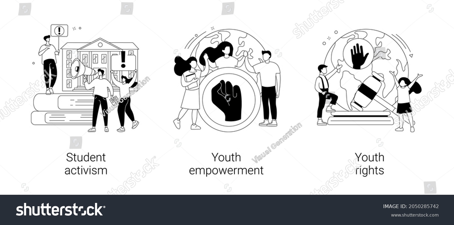 Social Movement Abstract Concept Vector Illustration Stock Vector ...