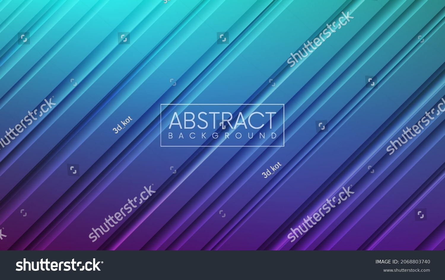 Abstract Futuristic Diagonal Sharp Lines Neon Stock Vector (Royalty ...