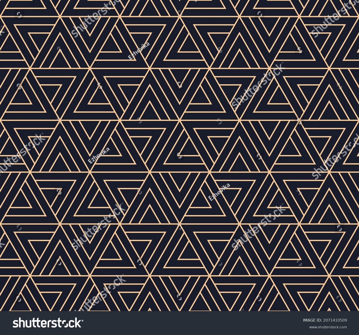 Vector Seamless Geometric Pattern Wallpapers Your Stock Vector (Royalty ...