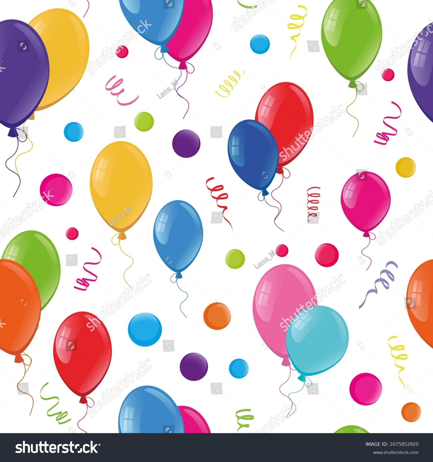 Clipart Party Streamers