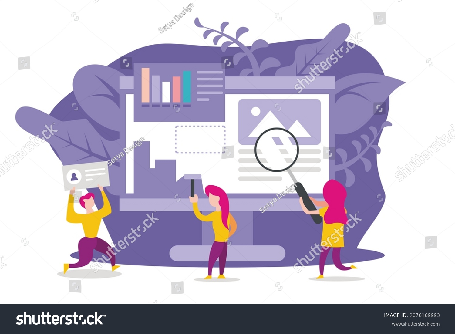 246 imágenes de Infografía tres lupas - Imágenes, fotos y vectores de stock | Shutterstock