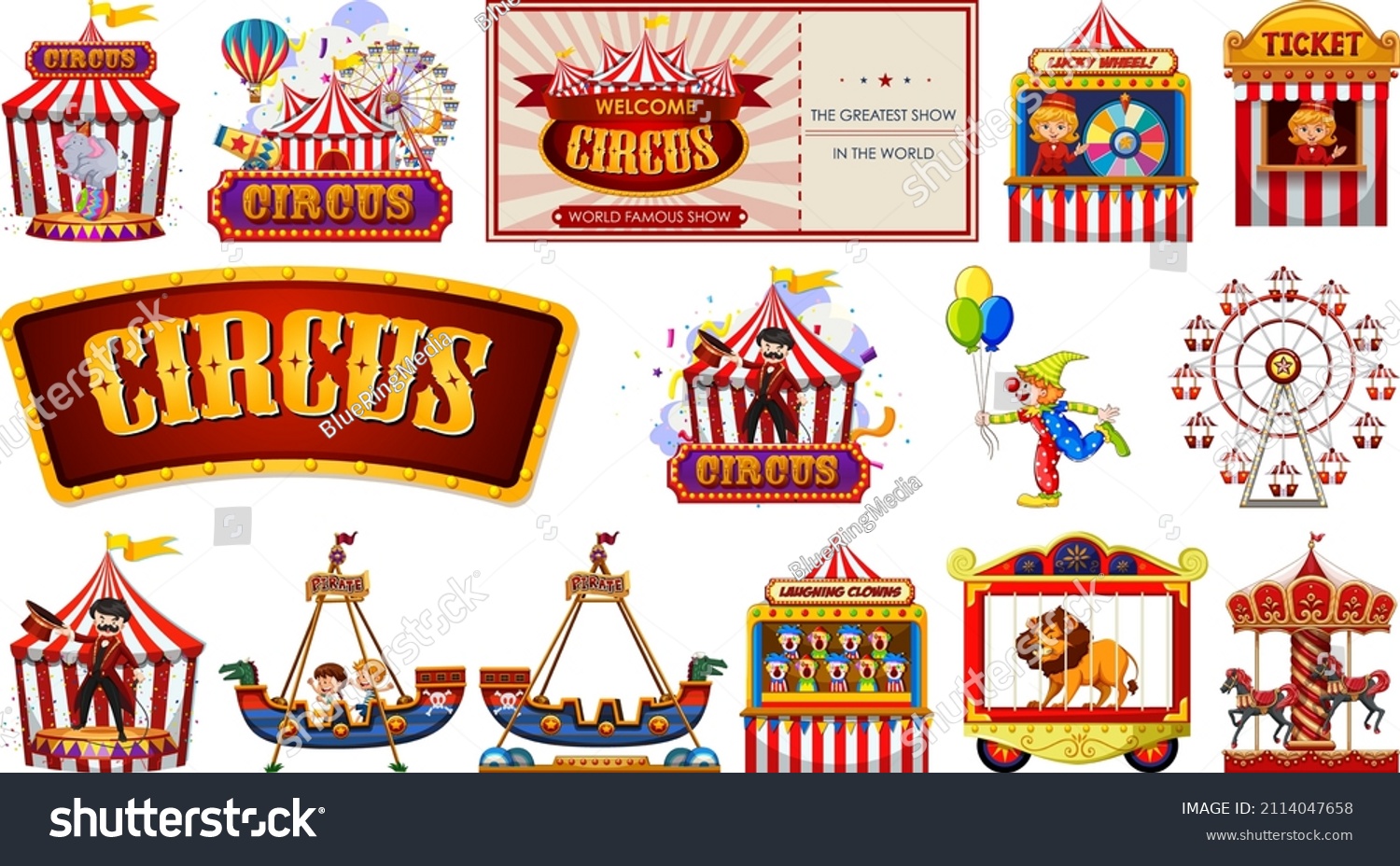 4,192 Circus Character Clip Art Images, Stock Photos & Vectors ...