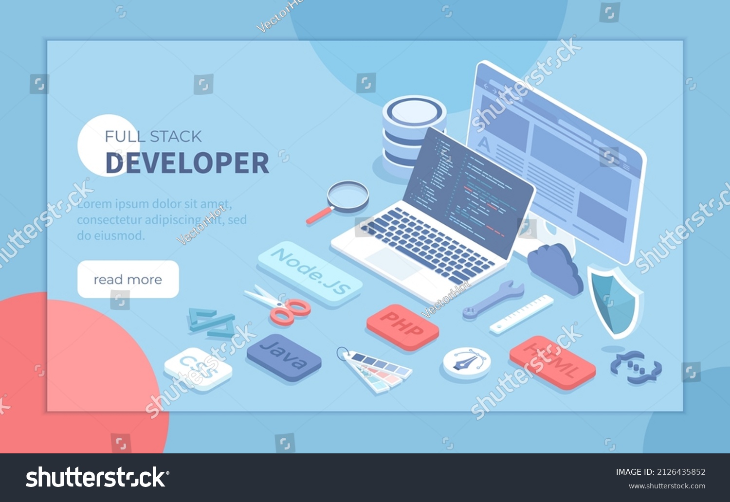 Full Stack Development: Over 436 Royalty-Free Licensable Stock ...