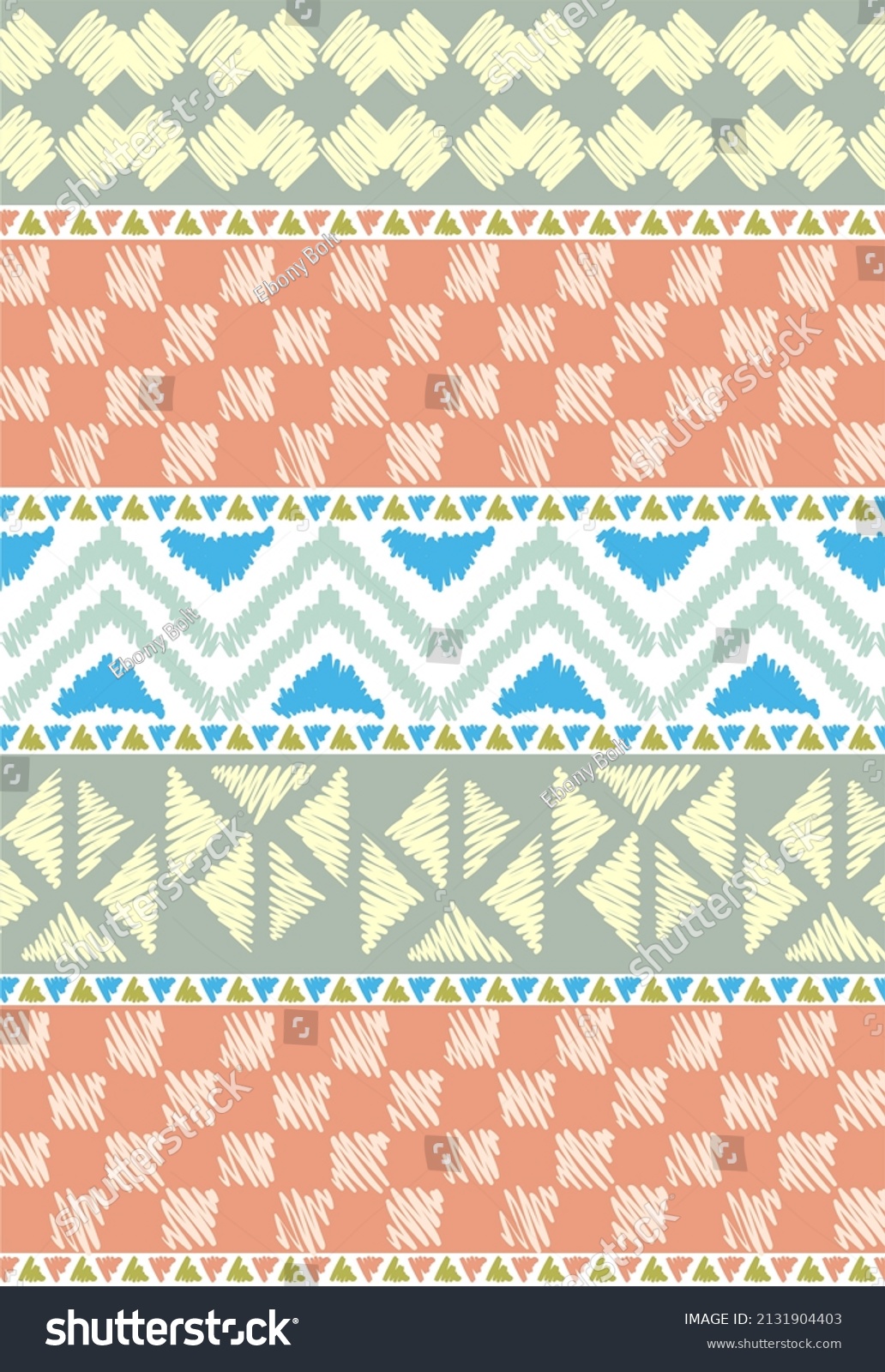 Geometric Patterns Stripes Chevron Motifs Squares Stock Illustration ...