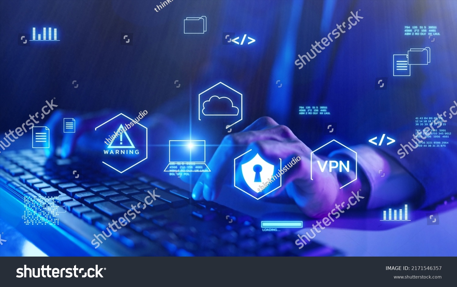 Computer Science Programmer Coding Cybersecurity Program Stock Photo 2171546357 | Shutterstock