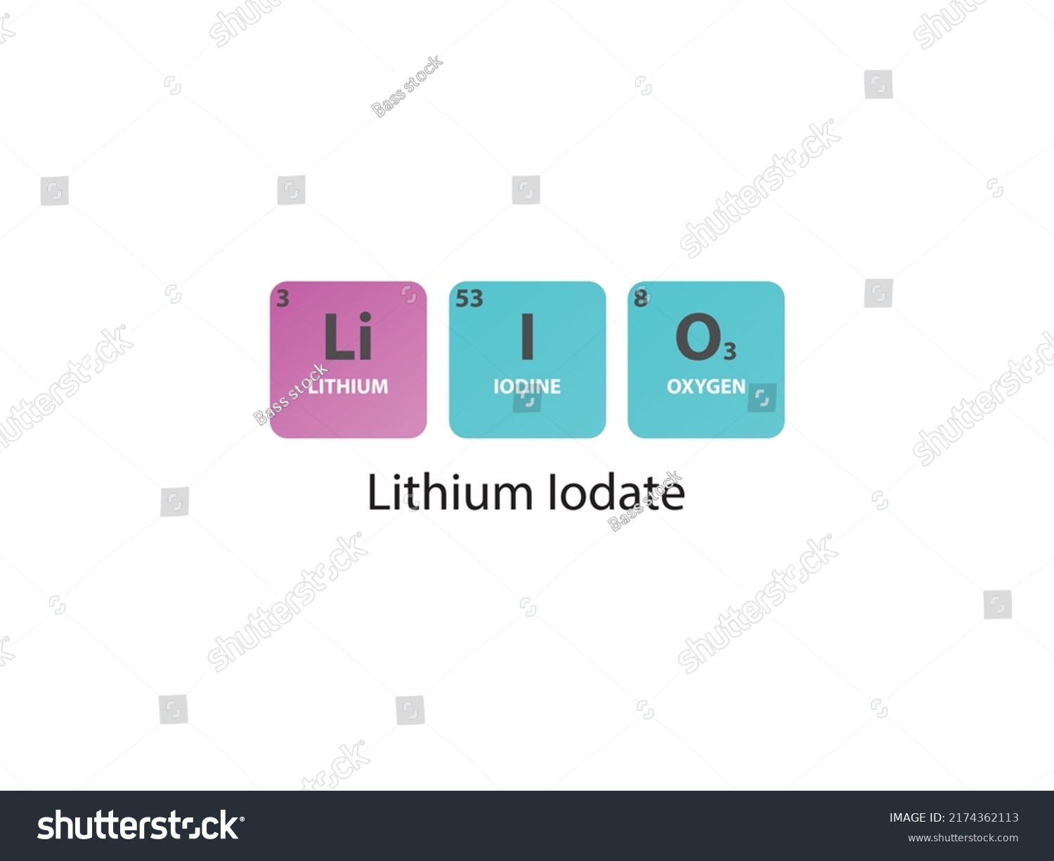 2 Lithium Iodate Images, Stock Photos & Vectors | Shutterstock