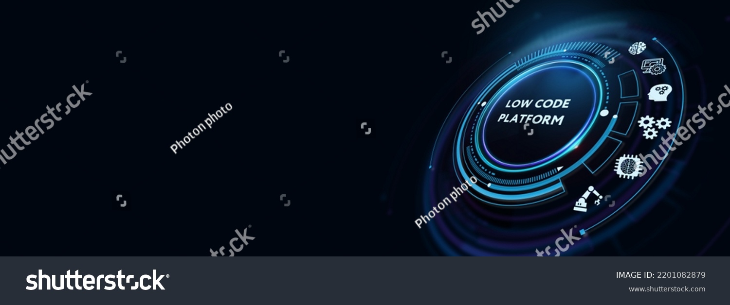 Low Code Software Development Platform Technology Stock Illustration 2201082879 Shutterstock