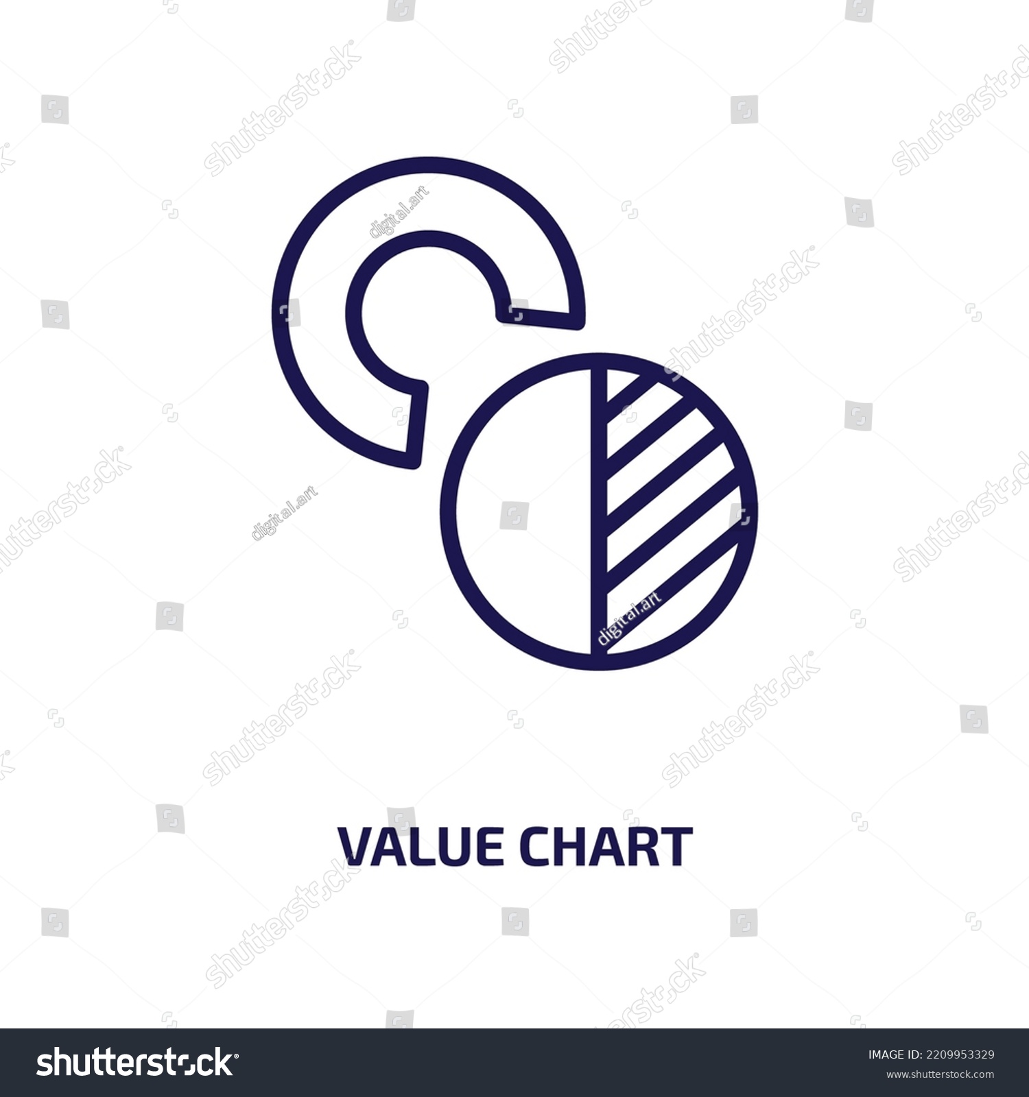 Value Chart Icon Business Analytics Collection Stock Vector (Royalty Free) 2209953329 | Shutterstock