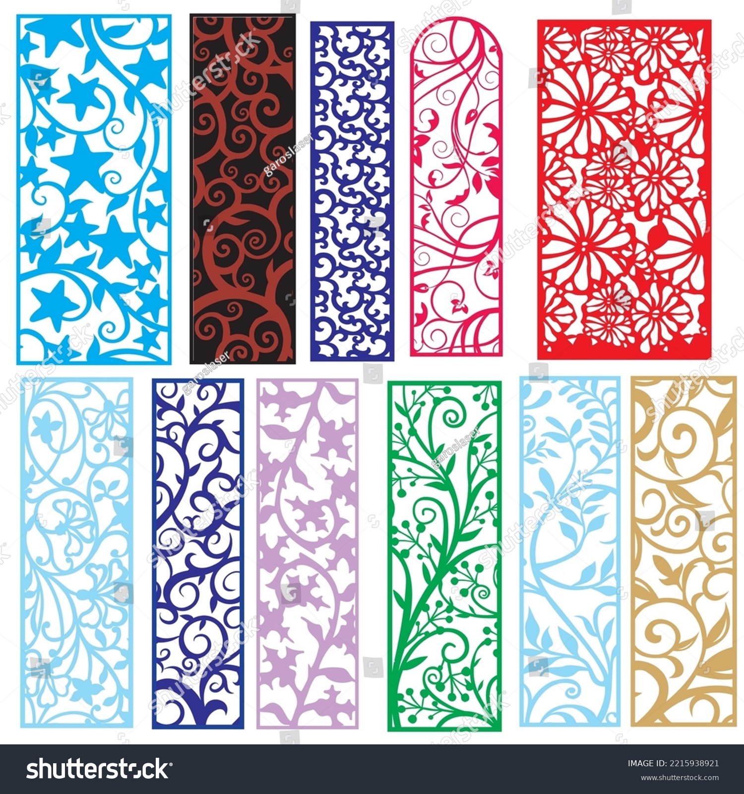 Laser Cut Template Leaf Cnc Panels Stock Vector (Royalty Free) 2215938921 | Shutterstock