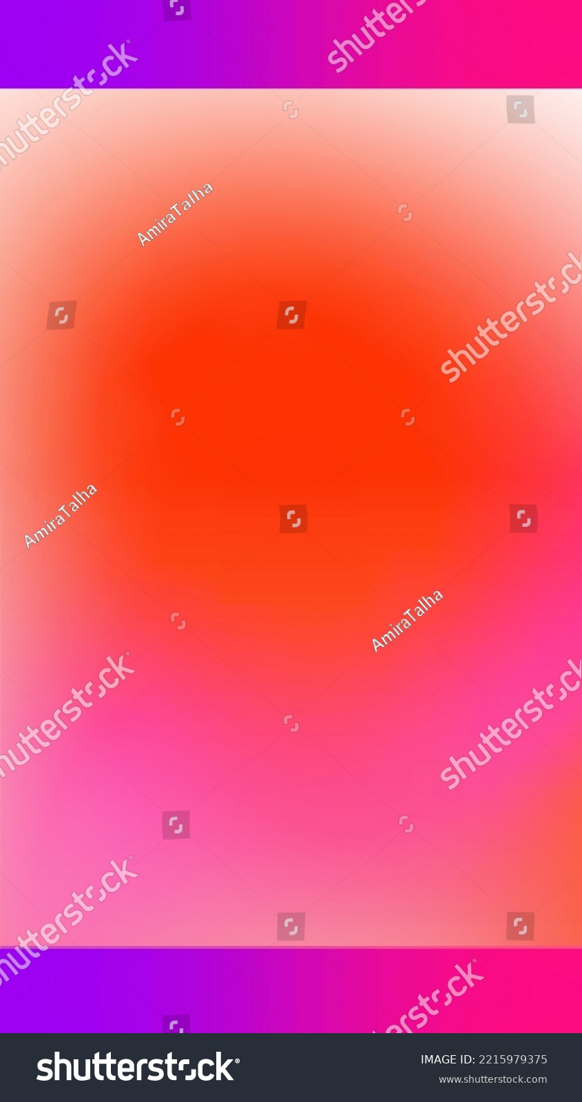 Beautiful Gradient Border Design Colorful Template Stock Illustration ...
