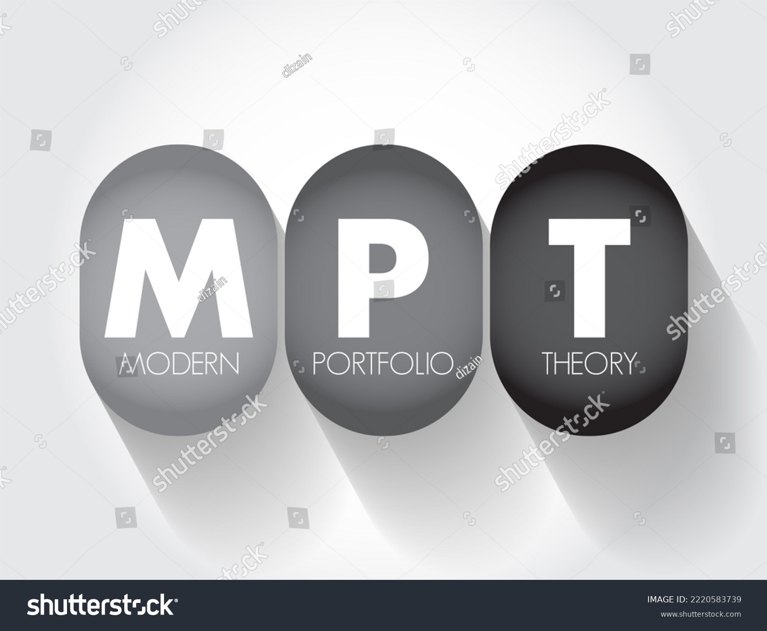 Mpt Modern Portfolio Theory Mathematical Framework Stock Illustration 2220583739 | Shutterstock