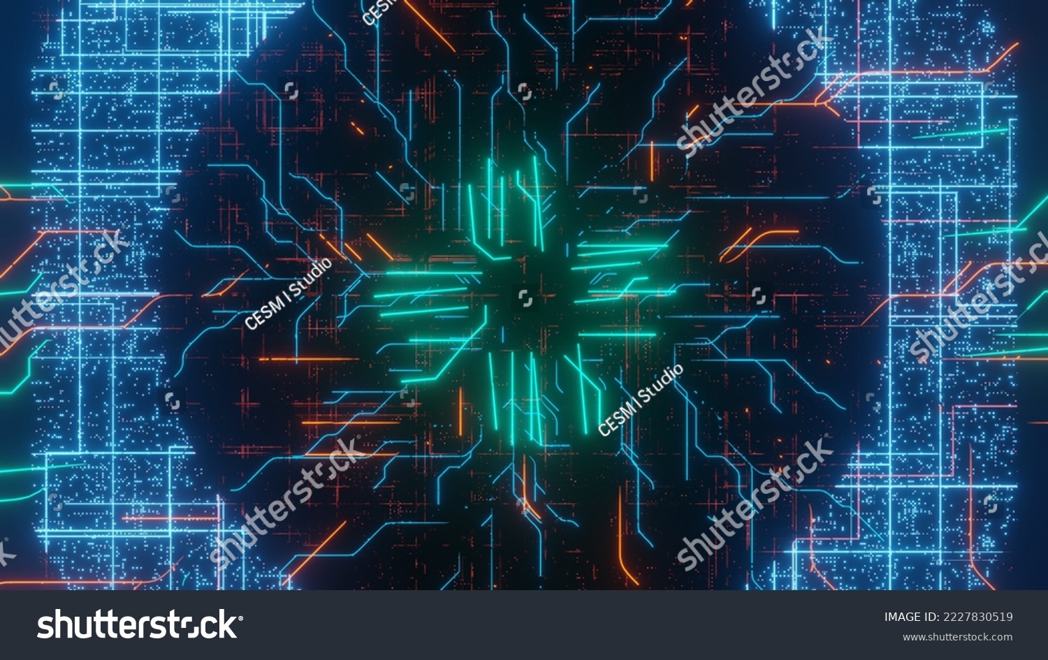 Cpu Modern Processor Motherboard Computer Chip Stock Illustration 2227830519 Shutterstock