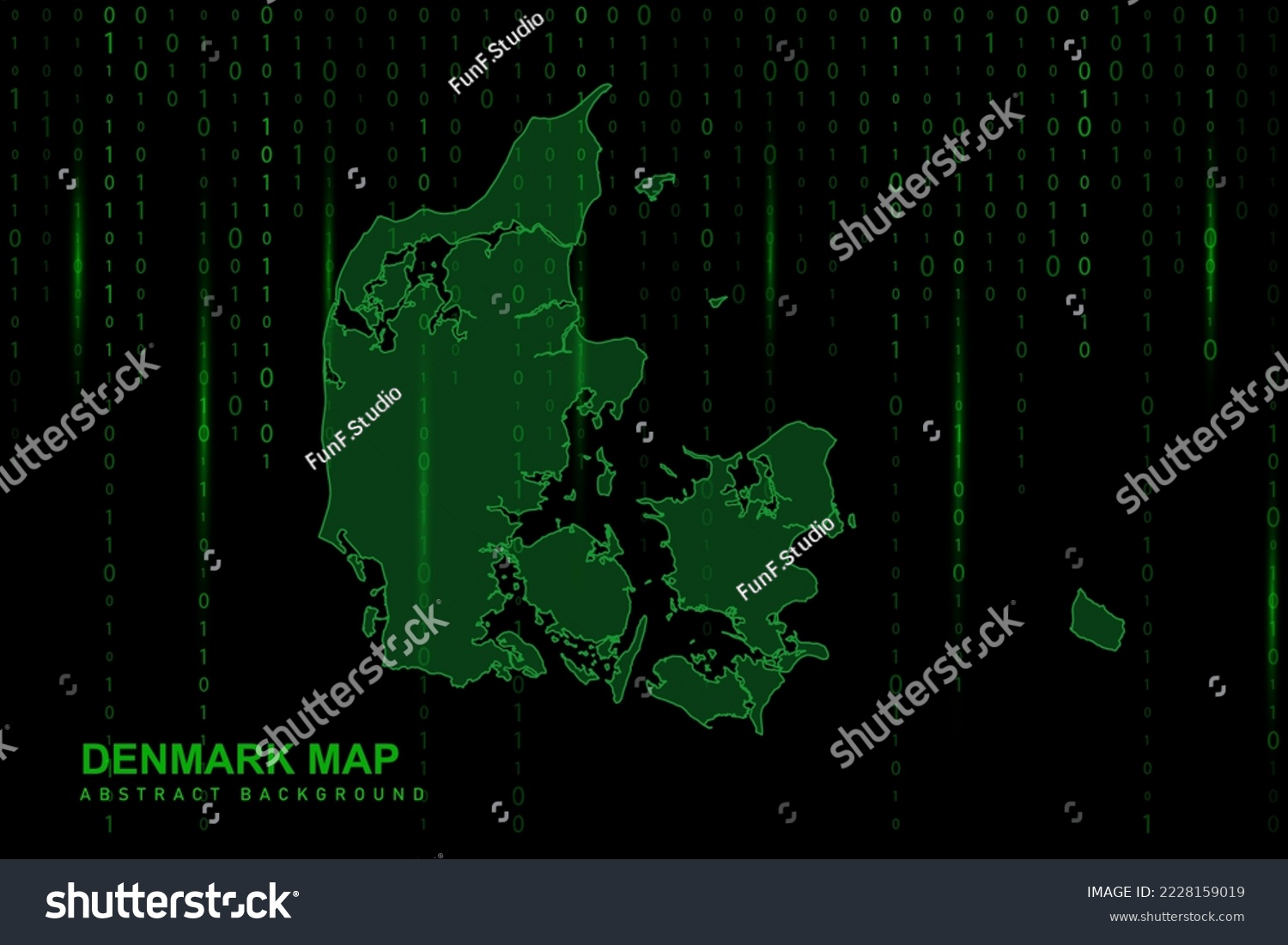denmark location in world map