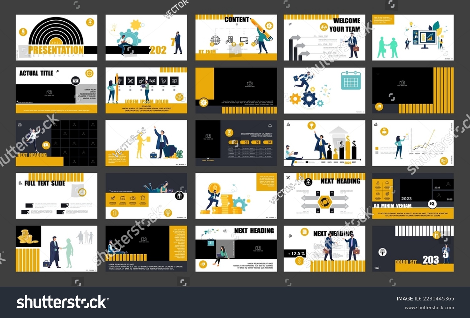 449 Powerpoint Team Template Images, Stock Photos & Vectors | Shutterstock