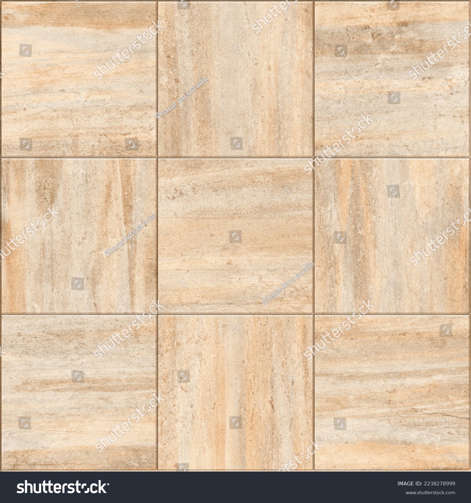 Seamless Ceramic Wall Tiles Design Texture Stock Illustration ...