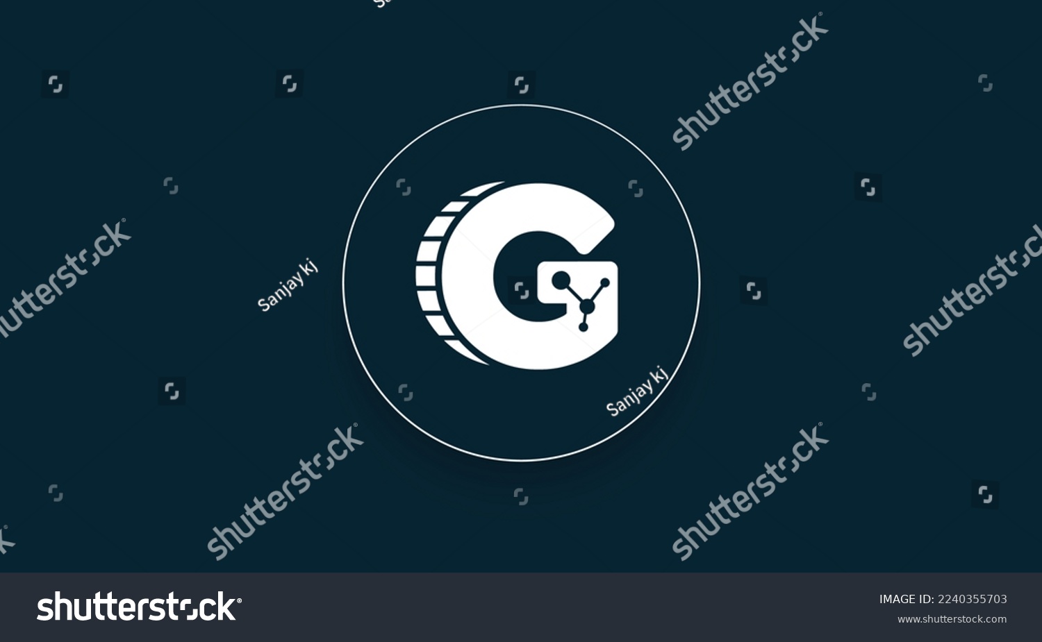Gather Gth Coin Cryptocurrency Logo On Stock Vector (Royalty Free) 2240355703 | Shutterstock