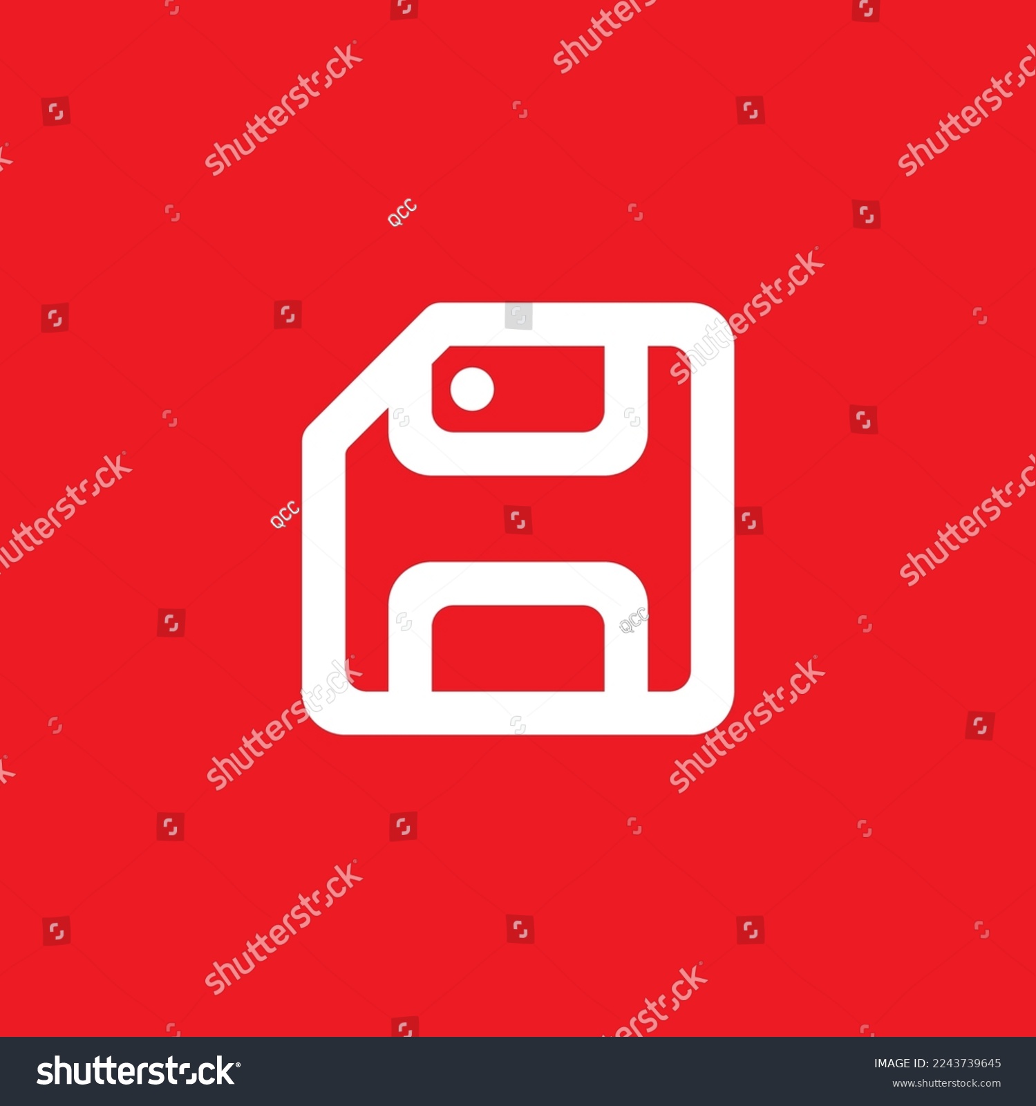 Save File Icons Graphic Resource Templates Stock Vector Royalty Free 2243739645 Shutterstock