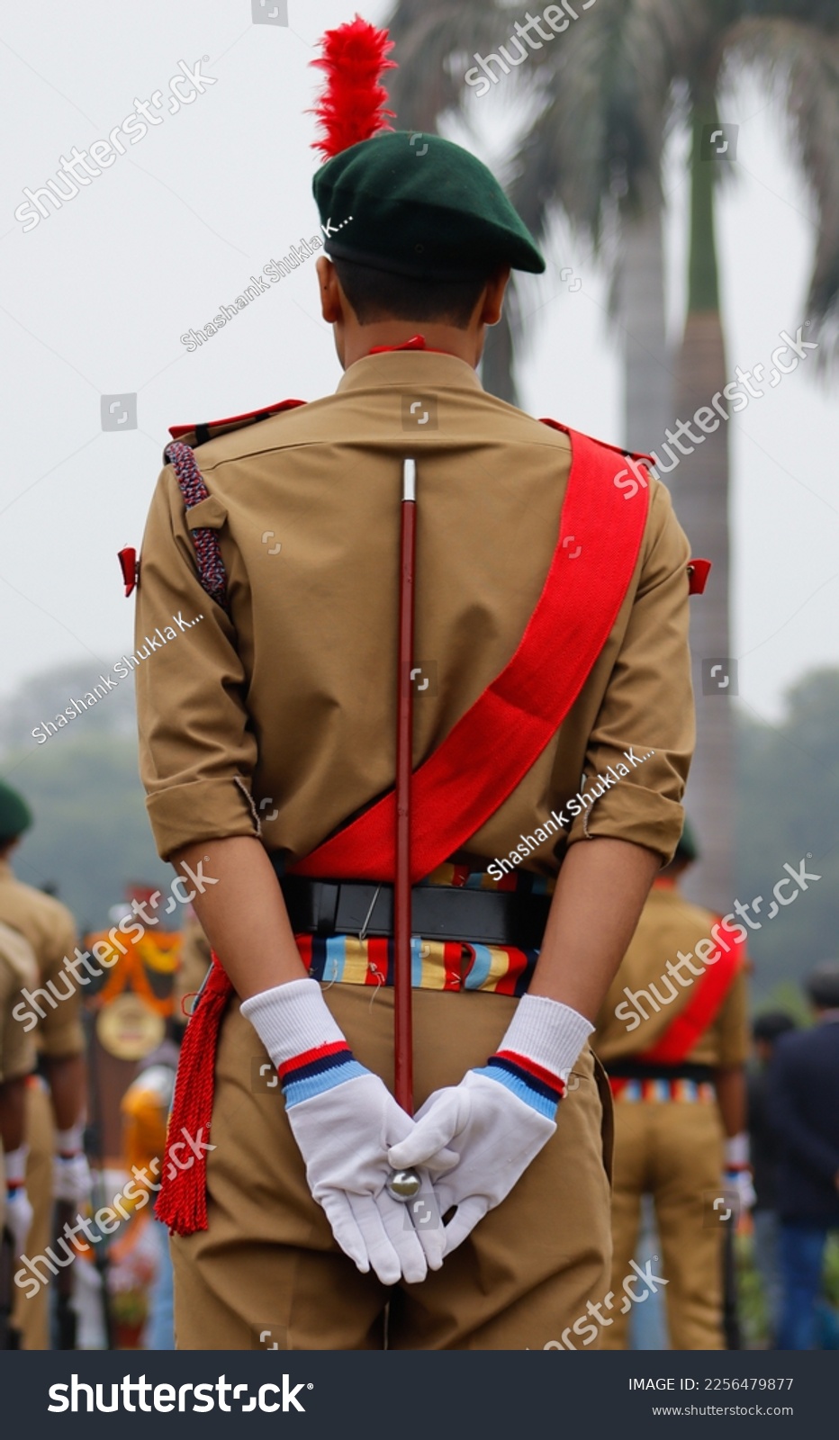 Closeup Portrait Cadet National Cadet Corps Stock Photo 2256479877 | Shutterstock
