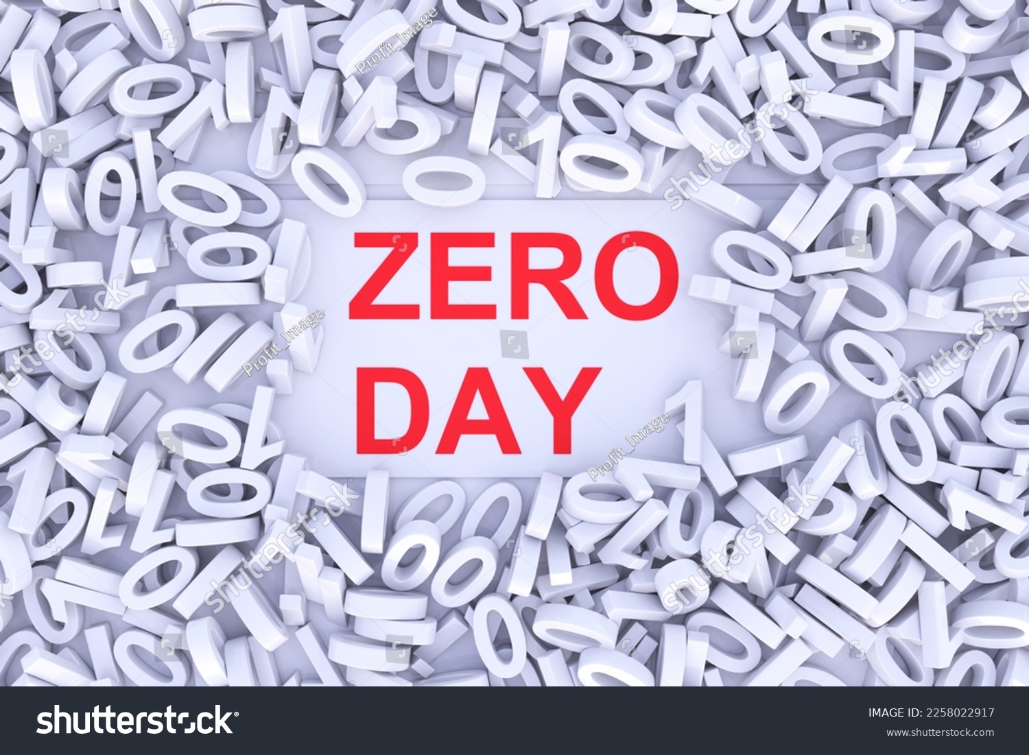 Zero Day Abstract Background Scattered Binary Stock Illustration 2258022917 | Shutterstock