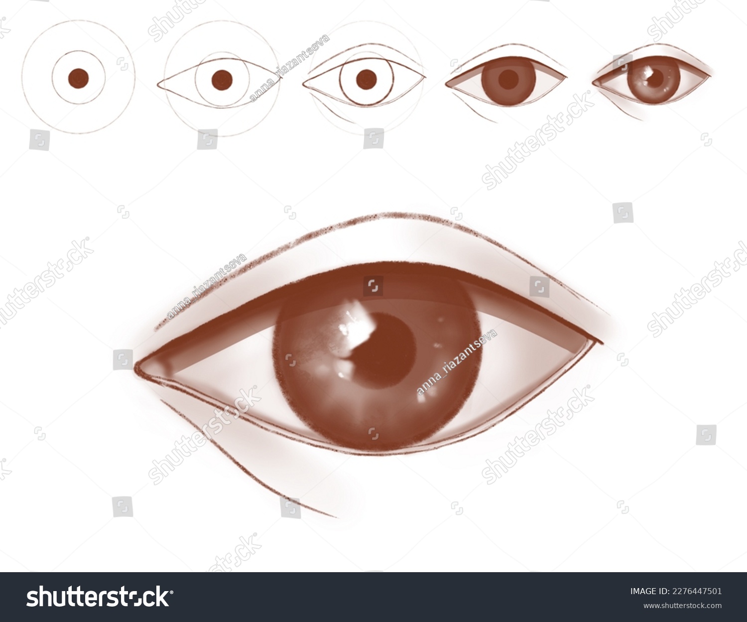How To Draw A Human Eye
