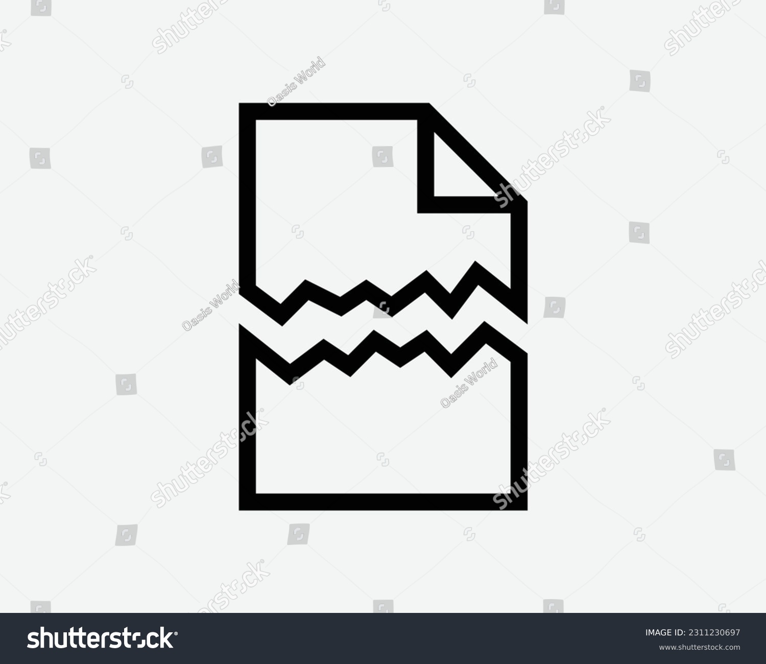 2,991 Broken File Icon Royalty-Free Images, Stock Photos & Pictures | Shutterstock