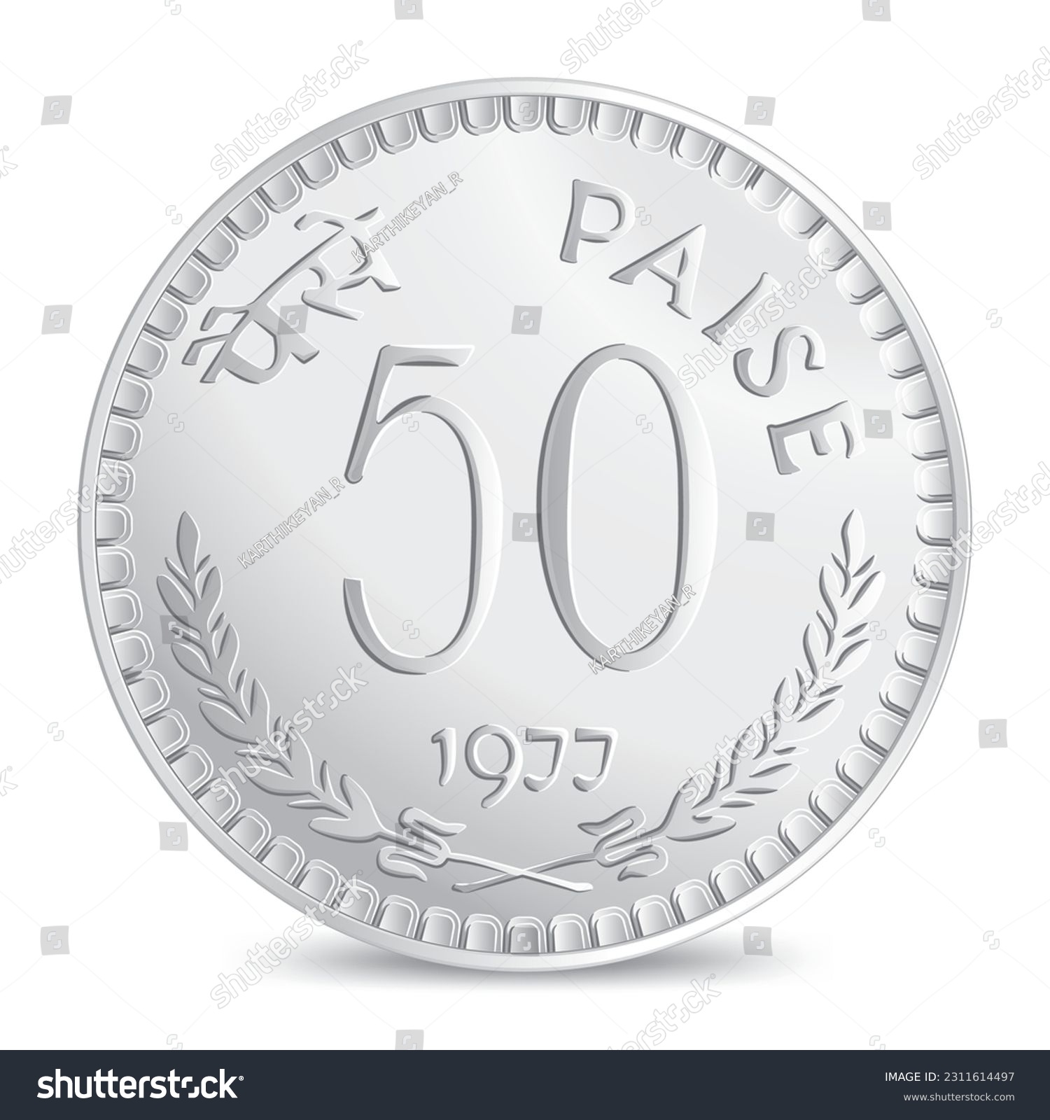 Indian Money Black And White Clipart