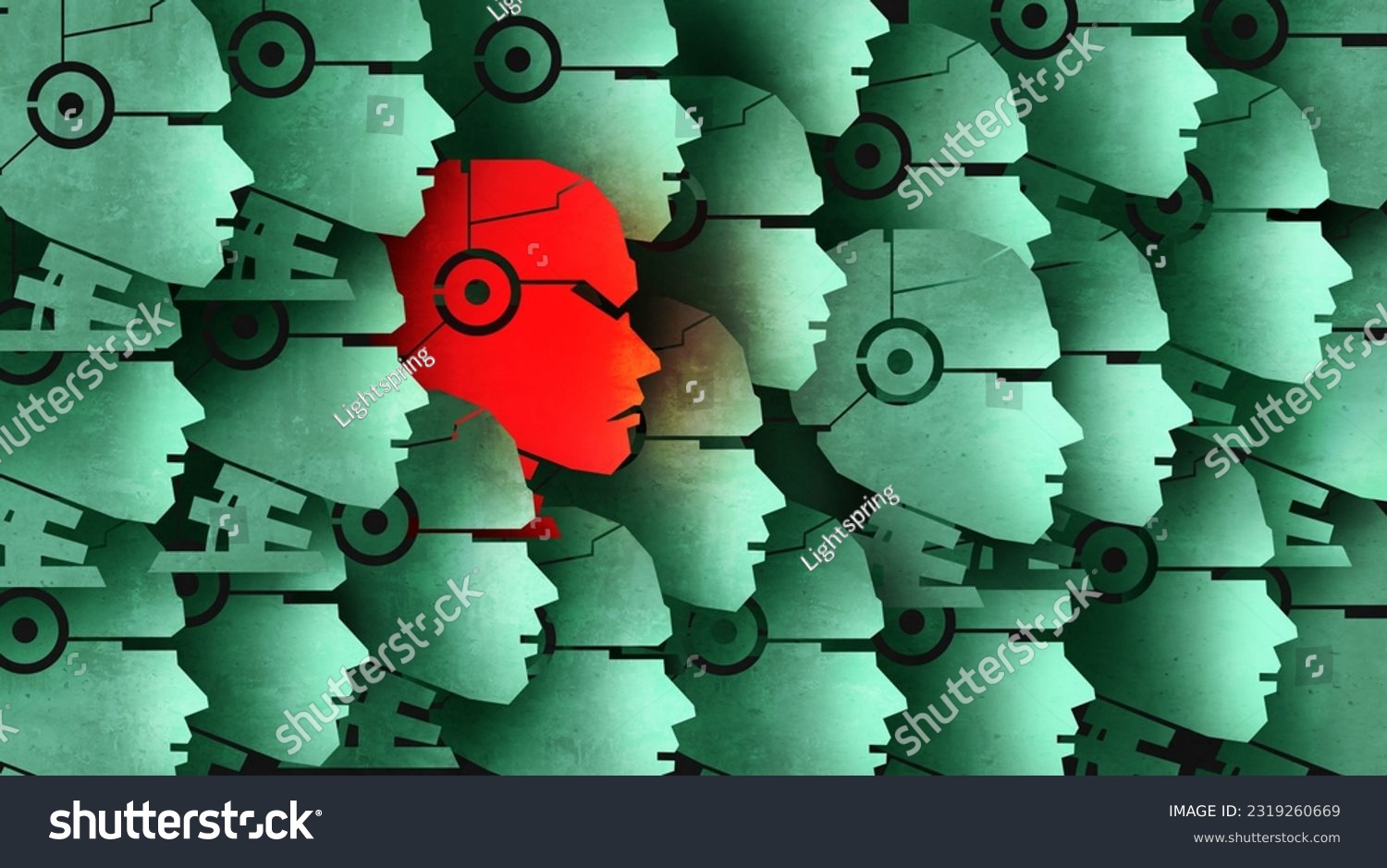 5.672 Hacker Artificial Intelligence Robot Images, Stock Photos, 3D objects, & Vectors ...