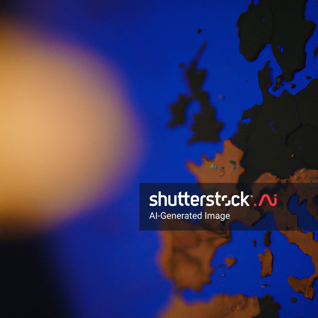 「Bokeh Photo World Map Showing European」のAI生成画像、2351959953 | Shutterstock