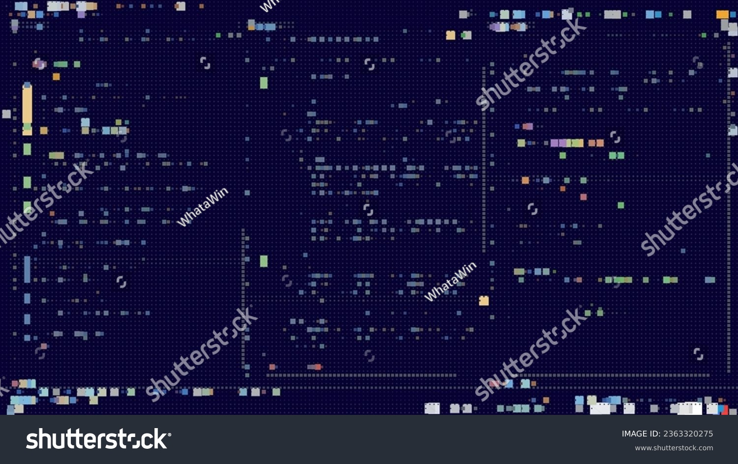 Programming Console Dark Background Coding Vector Stock Vector Royalty
