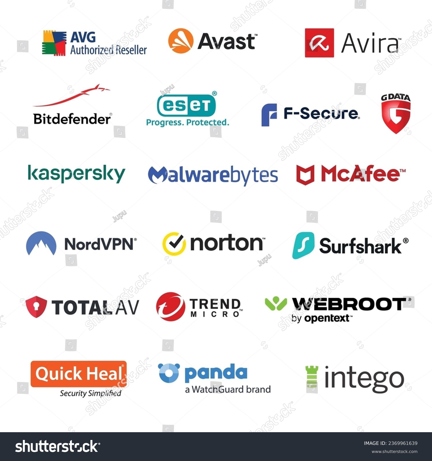 Anti Virus Software Logos