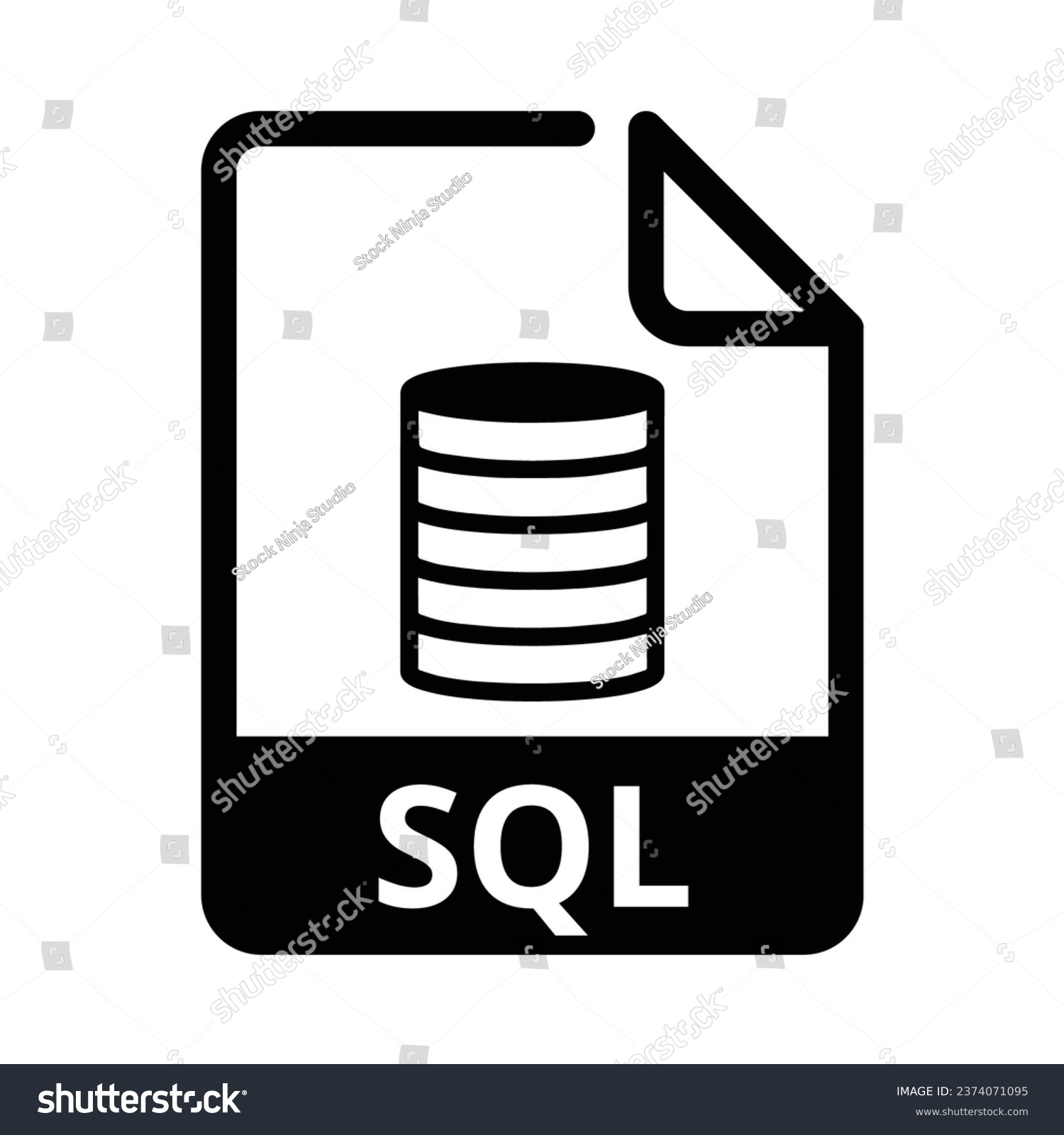 Sql File: Over 900 Royalty-Free Licensable Stock Vectors & Vector Art ...