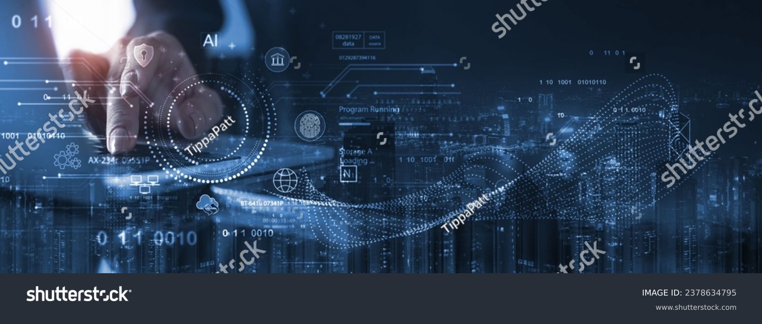 Computer Programmer Programming On Laptop Ai Stock Photo 2378634795 | Shutterstock