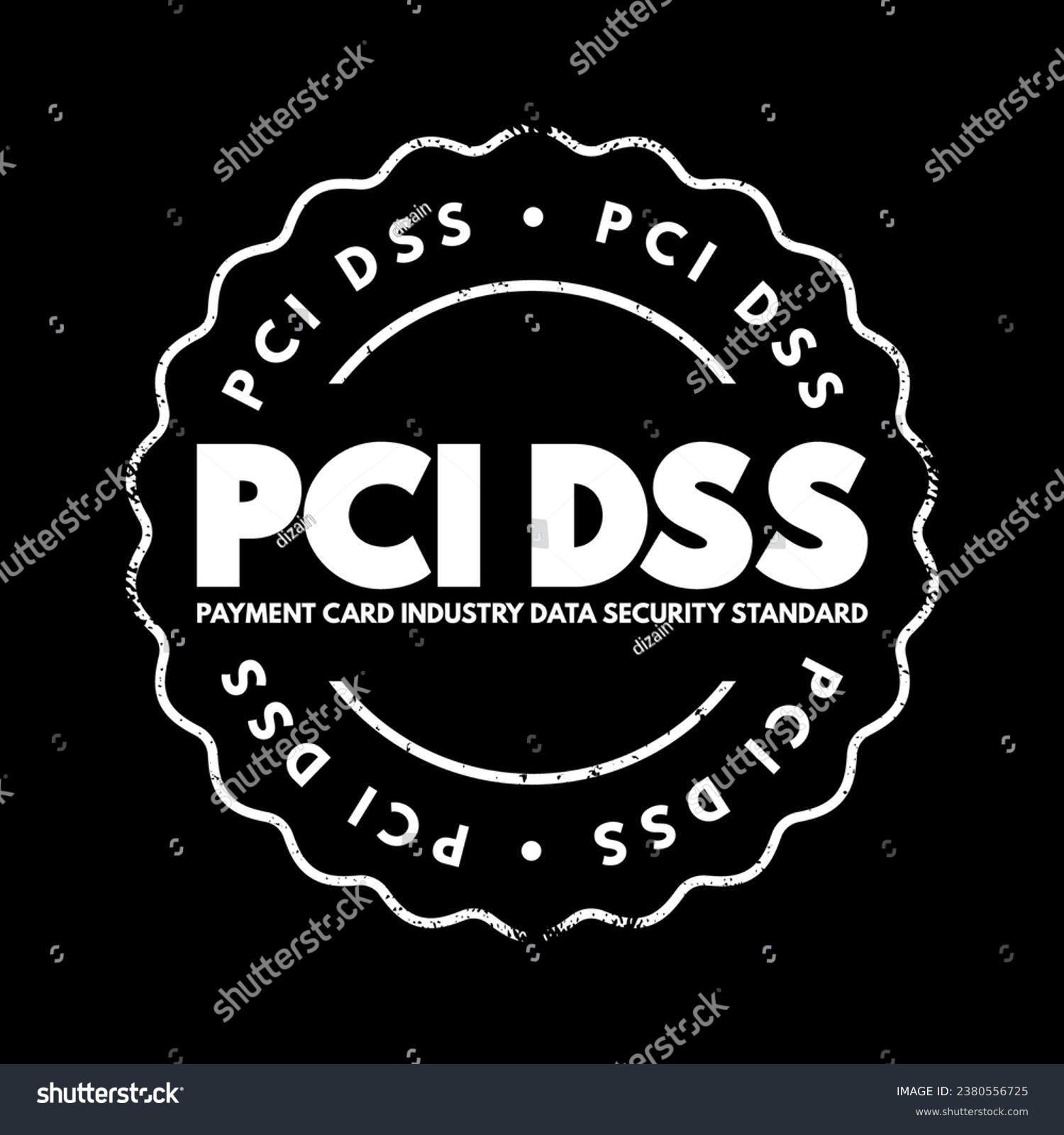 Pci Dss Payment Card Industry Data Stock Vector Royalty Free 2380556725 Shutterstock