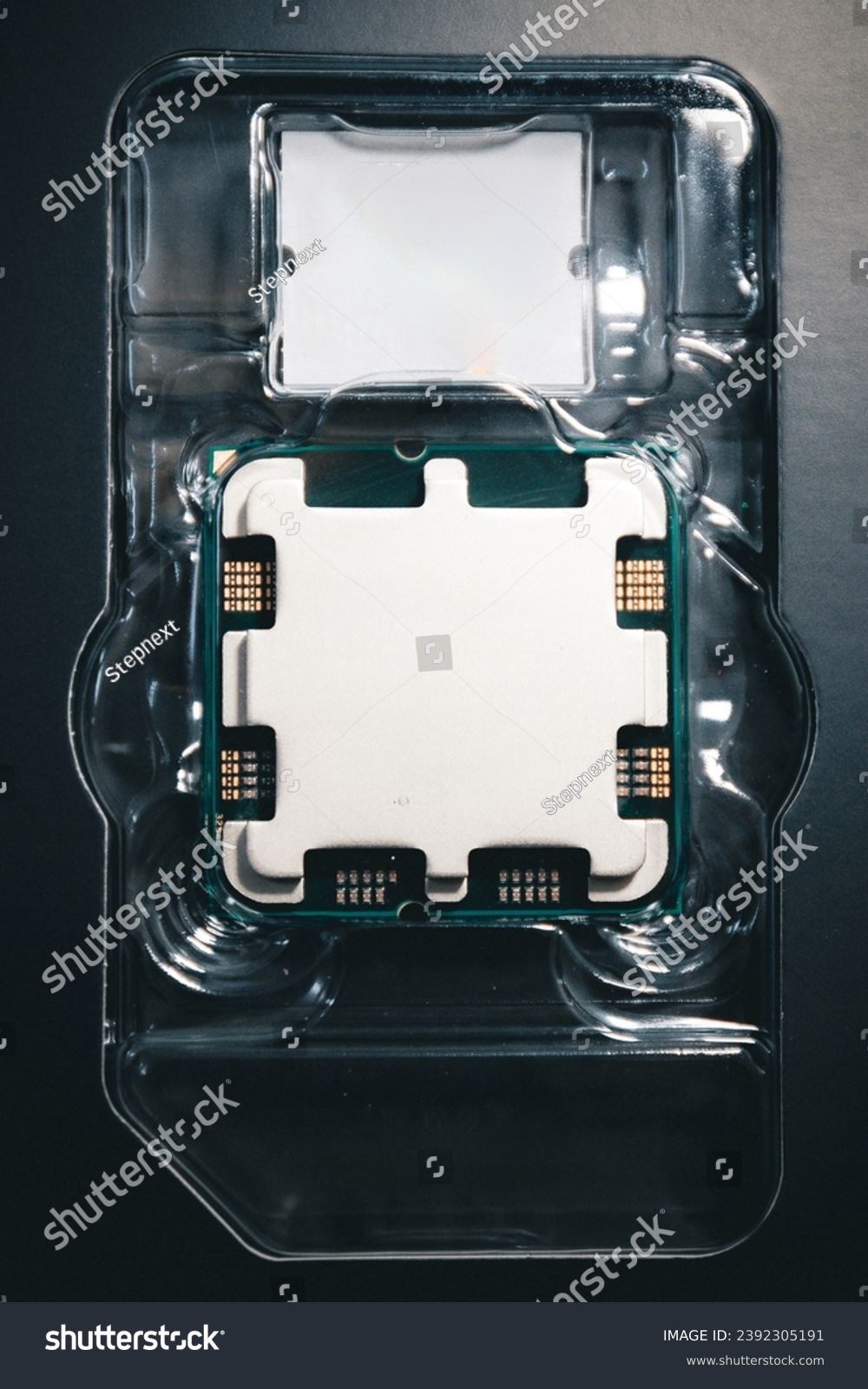Computer Processor 2023 Cpu Sitting Motherboard Stock Photo 2392305191 | Shutterstock