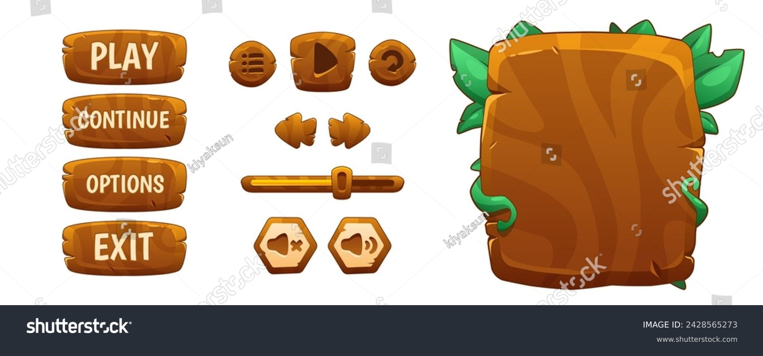 1,079 Exit Button Game Stock Vectors and Vector Art | Shutterstock