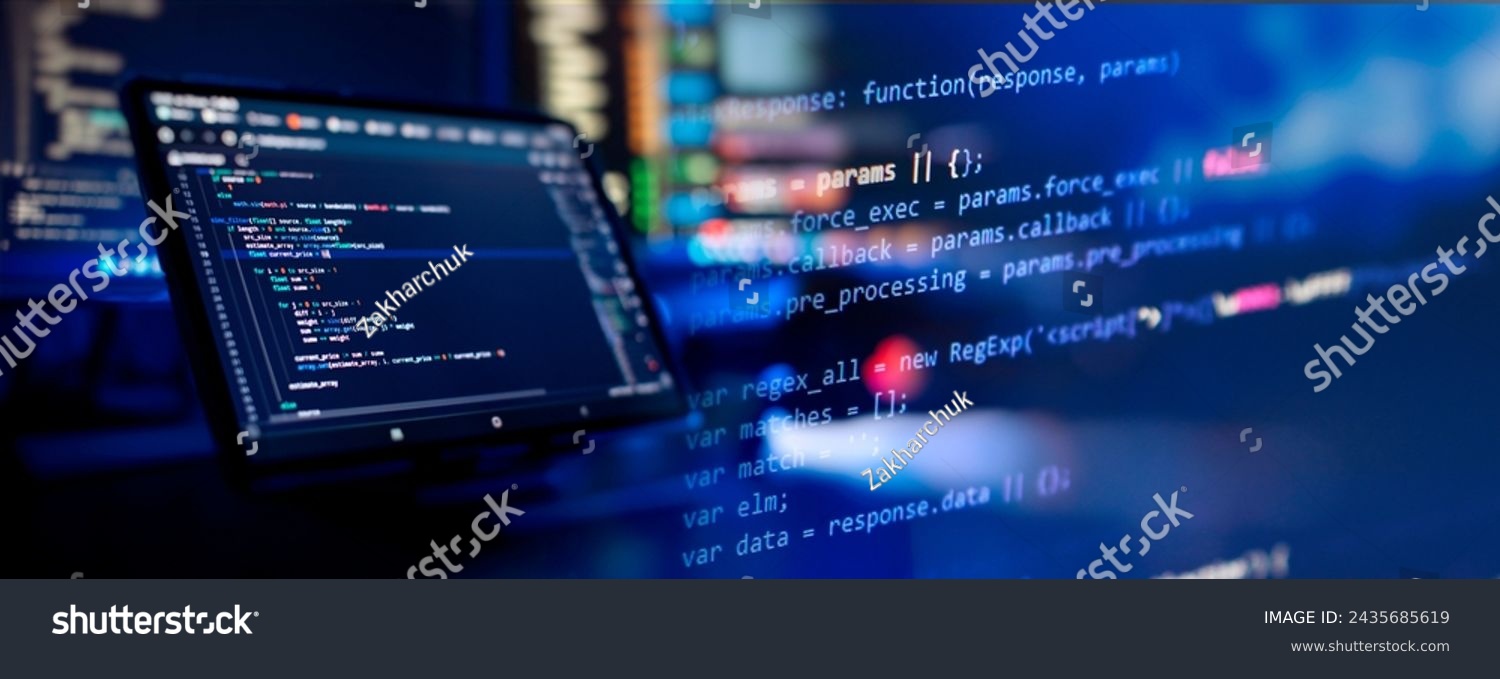 Digital Technology Industry Concept Development Programming Stock Photo 2435685619 | Shutterstock