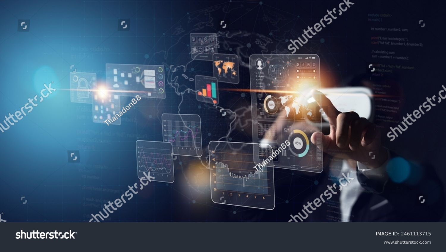 Digital Transformation Concepts Systems Engineering Binary Stock Photo 2461113715 | Shutterstock