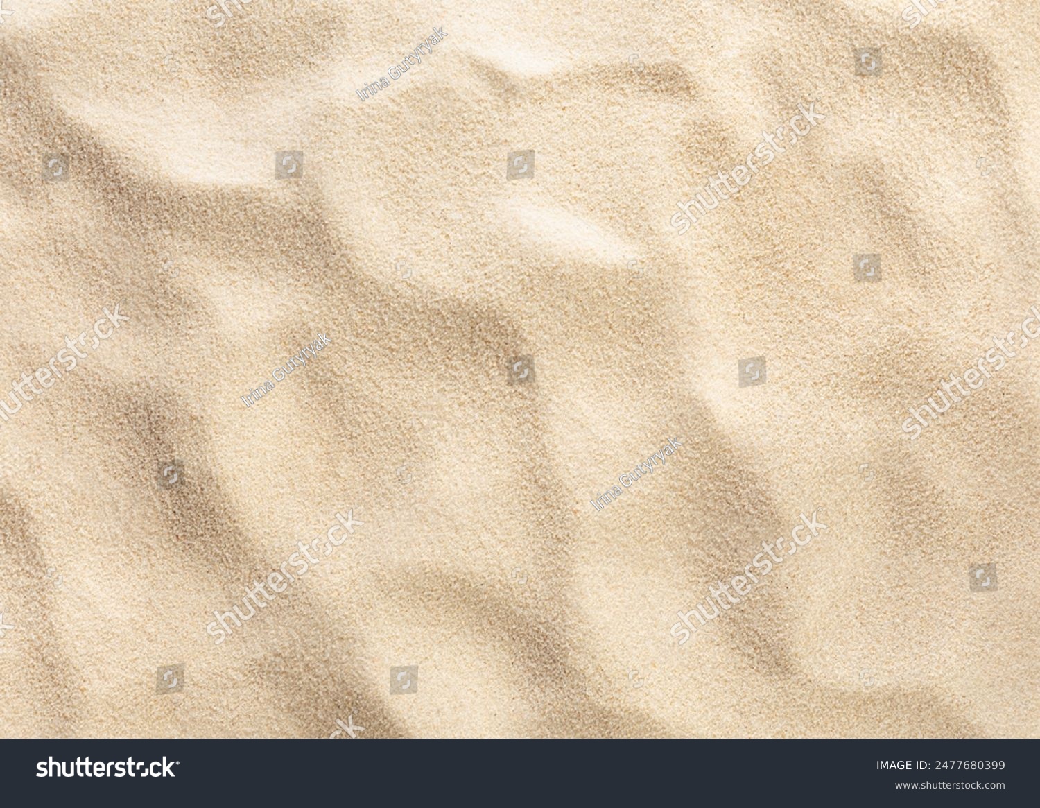 Background Beige Beach Sand Natural Pattern Stock Photo 2477680399 ...